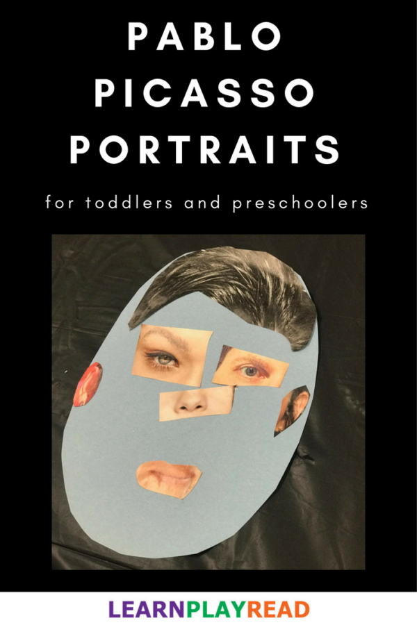 Pablo Picasso Portraits for Toddlers and Preschoolers
