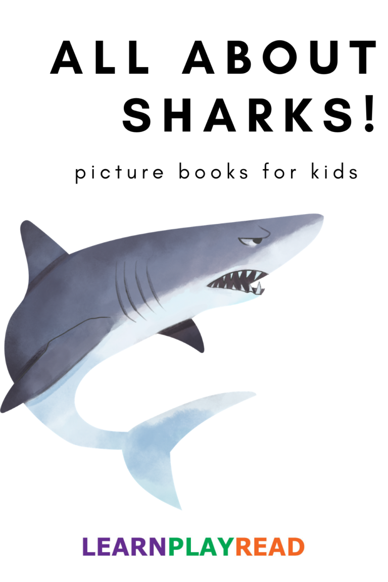 Picture Books for Kids: All About Sharks! - LEARN PLAY READ