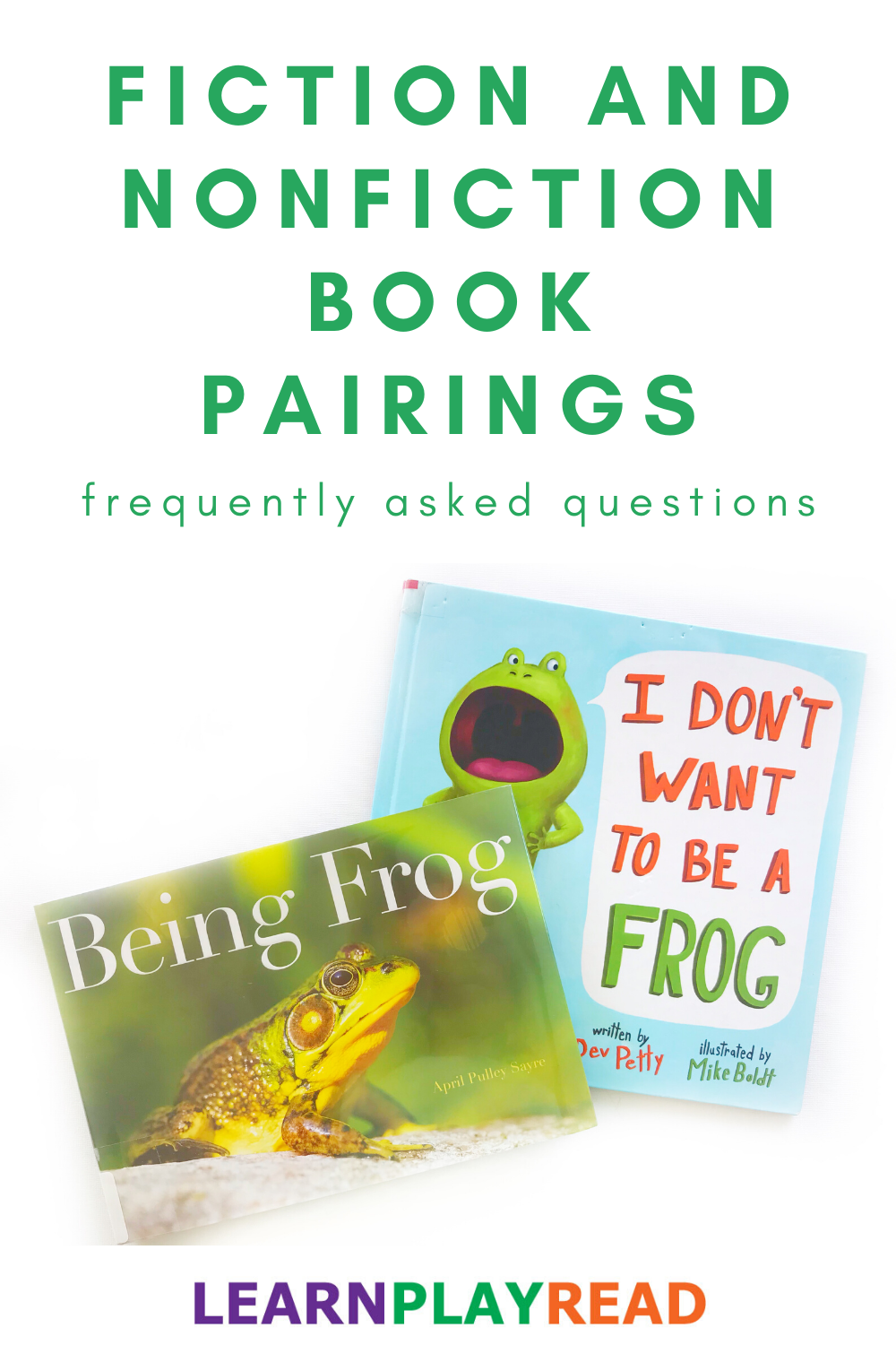 Fiction and Nonfiction Book Pairings for Kids - FAQ