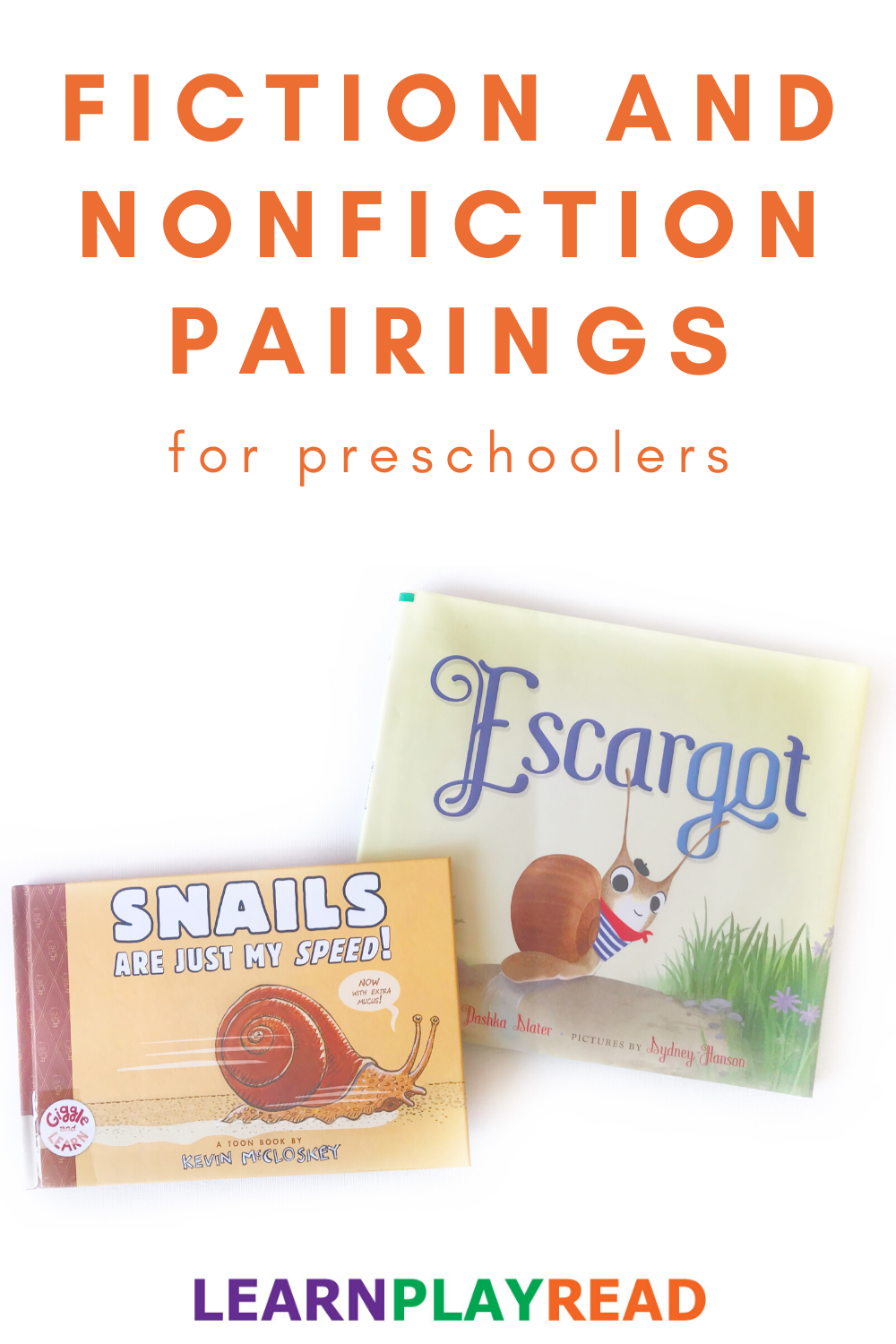 Fiction and Nonfiction Book Pairings for Preschoolers