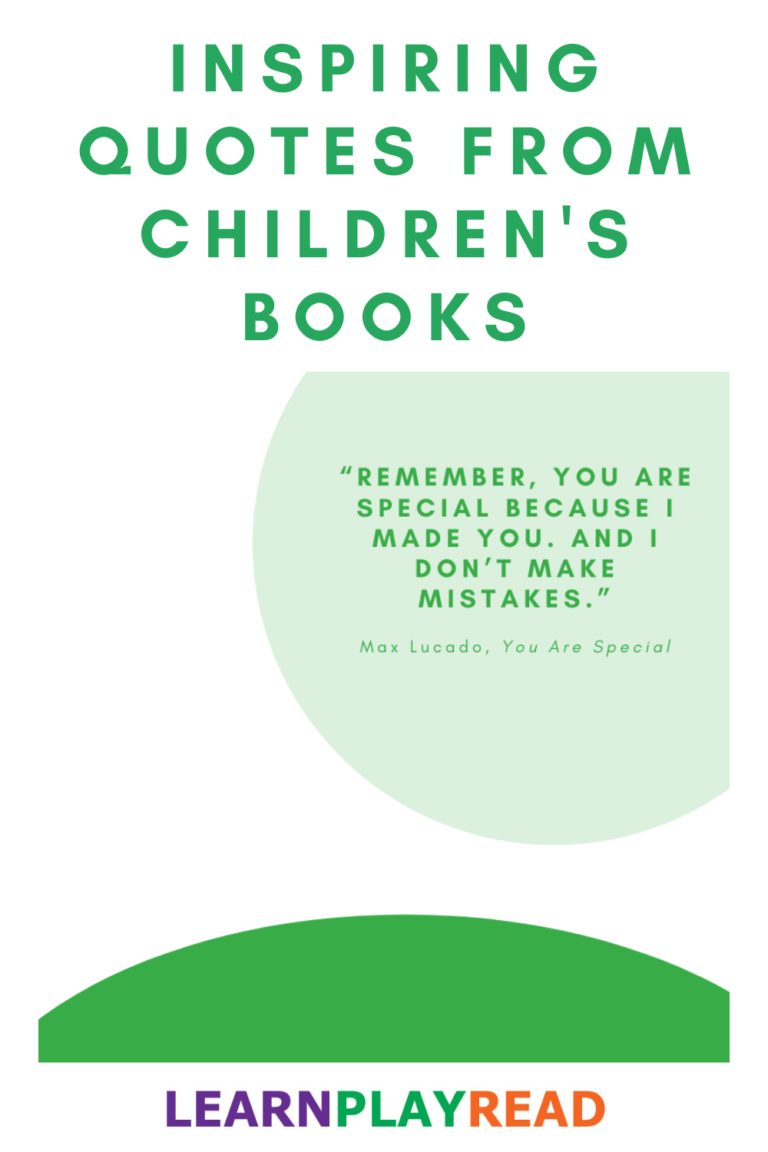 Quotes from Children's Books to Inspire You and Your Family