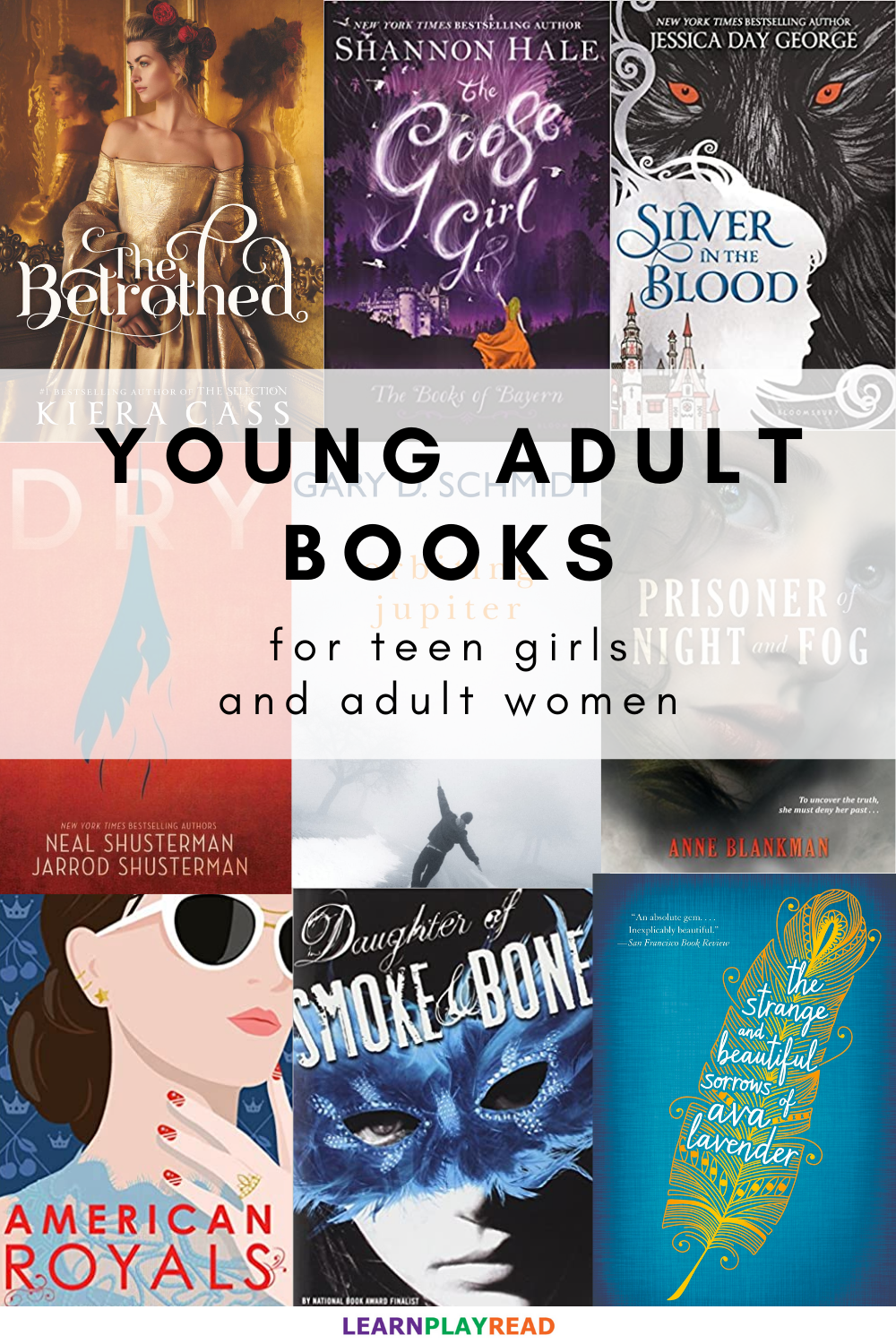 Young Adult Books for Teen Girls and Adult Women