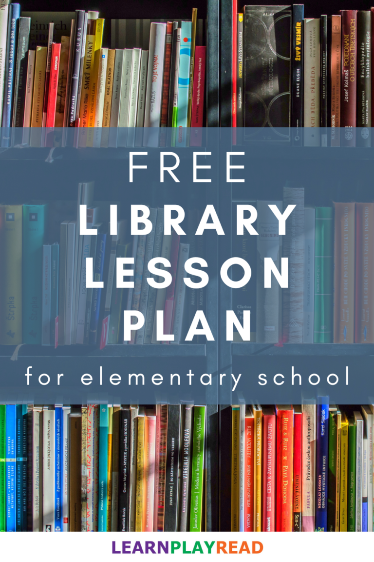 Elementary School Library Lesson Plan