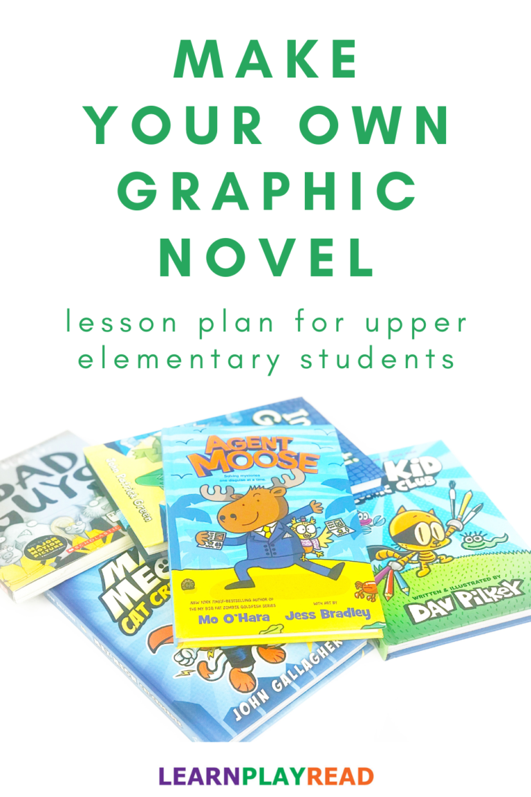 Upper Elementary School Library Lesson Plan: Graphic Novels
